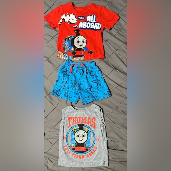 Thomas & Friends | Matching Sets | Thomas Friends 3 Piece Set Short ...